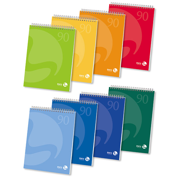 BLOCK NOTES SPIRALATO A7 8X12 90GR 50fg RIG.5MM - A7