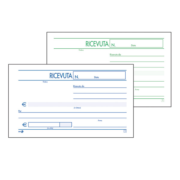 BLOCCO RICEVUTA GENERICA 2 COPIE (260) - RICEVUTE GENERICHE