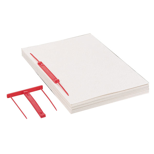 CONF.50 CAPICLASS 1 PASSO 80mm ROSSO - ACCESSORI PER DOSSIER